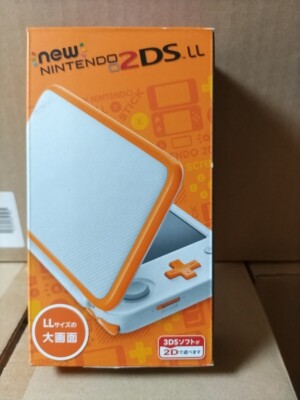 Nintendo 2DS LL XL White Orange New and unopened Japanese Video game | eBay