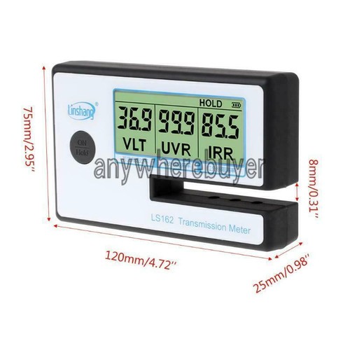 Linshang LS162 VLT UVR IRR Window Tint Solar Film Transmission Meter | eBay