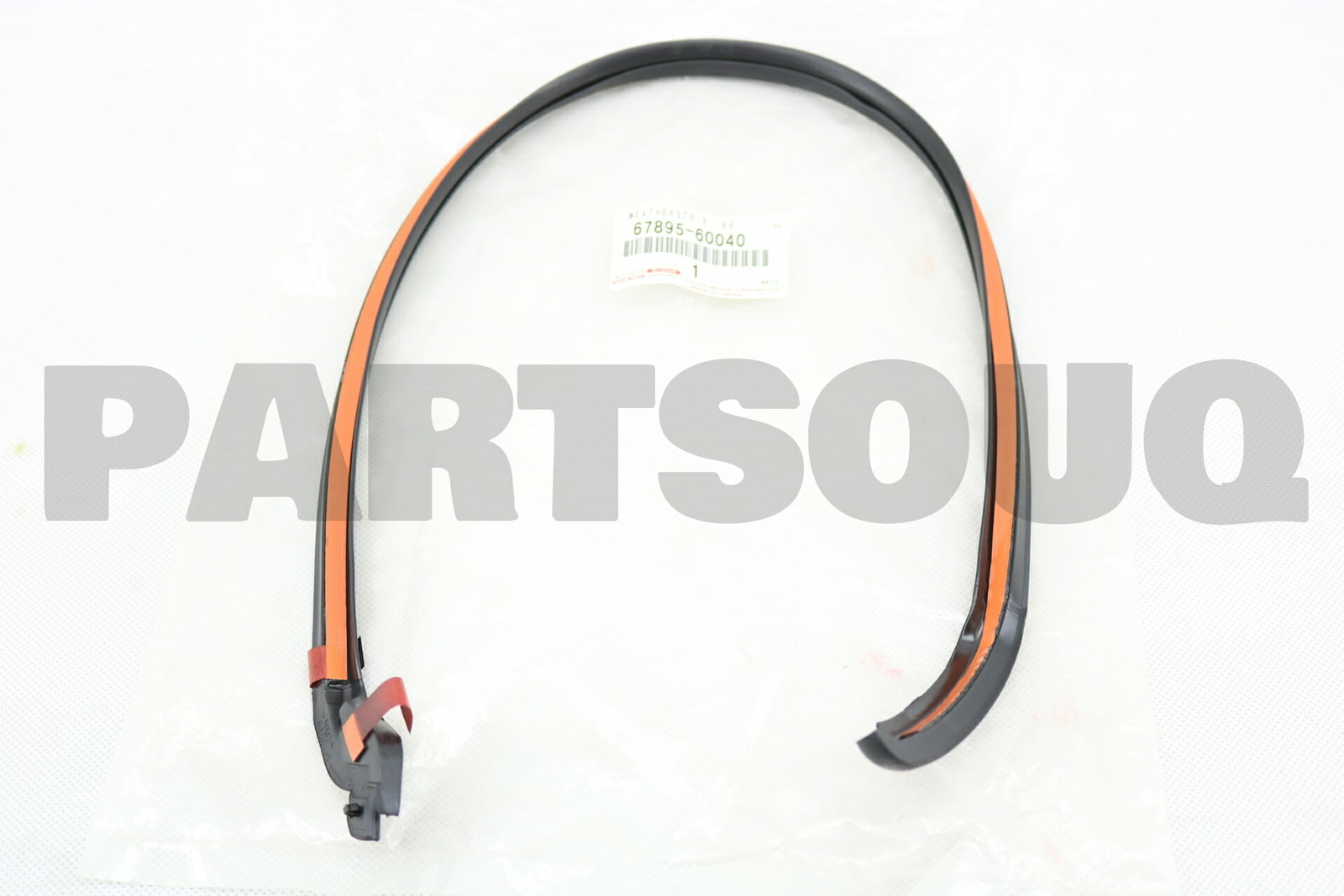 6789560040 Genuine Toyota WEATHERSTRIP, REAR DOOR, NO.3 RH 67895-60040 ...
