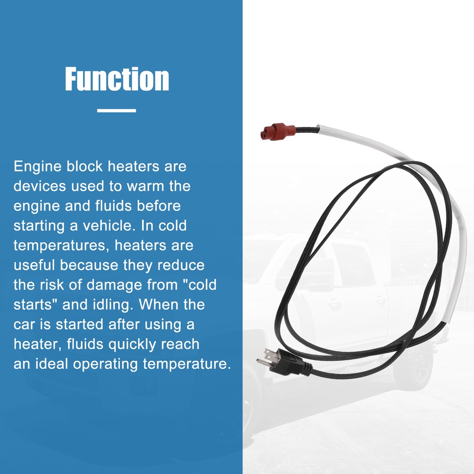 Piece of 1 Engine Block Heater Cord for Chevy for GMC 2500 3500 No ...