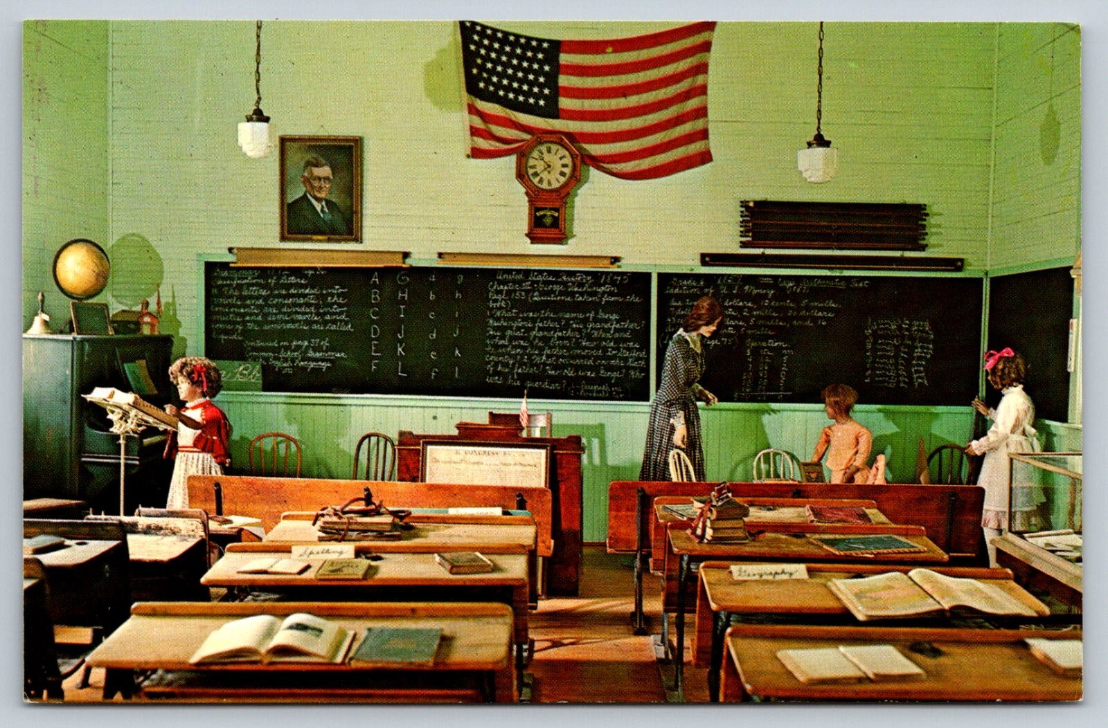 Galloway House Museum, One-Room Schoolhouse, Fond du Lac, WI Postcard ...
