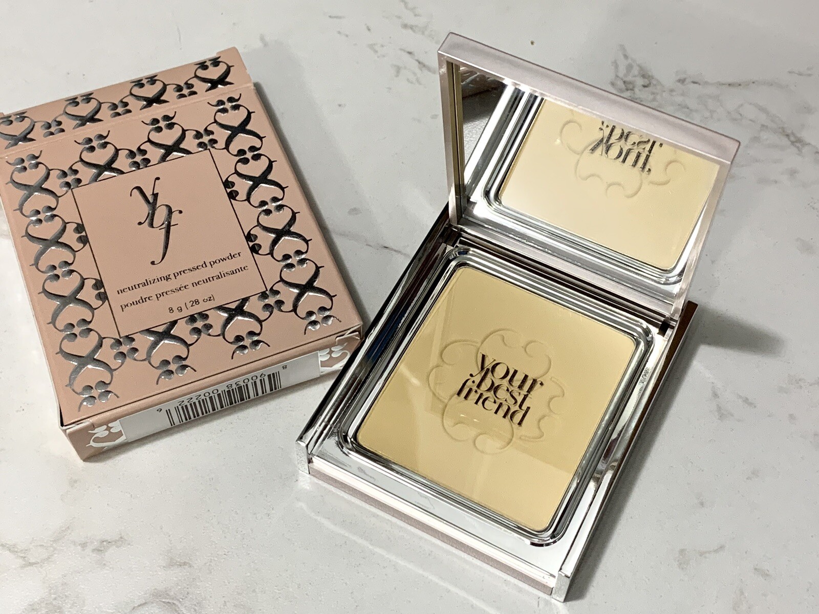 New in box, YBF Your Best Friend ~ yellow neutralizing pressed powder ...