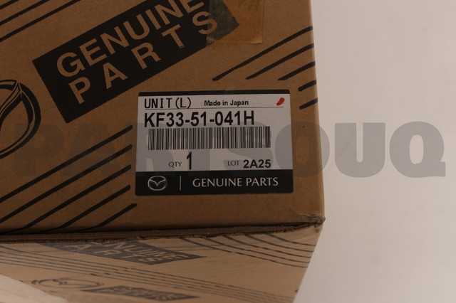 KF3351041H Genuine Mazda UNIT(L) HEAD LAMP KF33-51-041H for sale online ...