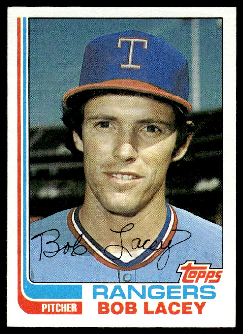1982 Topps Bob Lacey Texas Rangers #103 | eBay