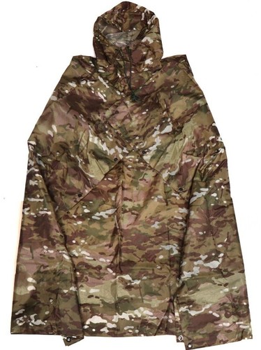 Hooded Poncho OCP Woodland Desert Rain Fly Coat Wet Weather | eBay