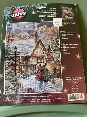 Janlynn SING A SONG OF CHRISTMAS Counted Cross Stitch Kit NEW | eBay