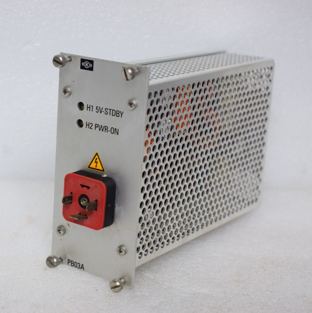 KNORR-BREMSE PB03A CONTROL SYSTEM POWER SUPPLY STN25089 | eBay