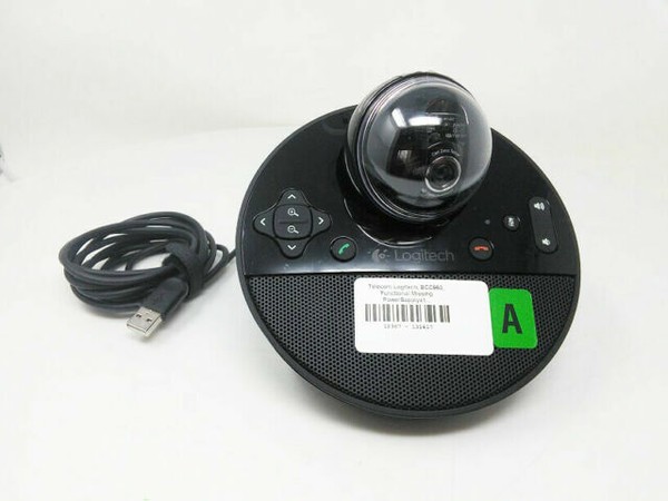Logitech Bcc950 HD 1080p Video Conference Camera Kcc-rem-dzl-v-u0029 ...