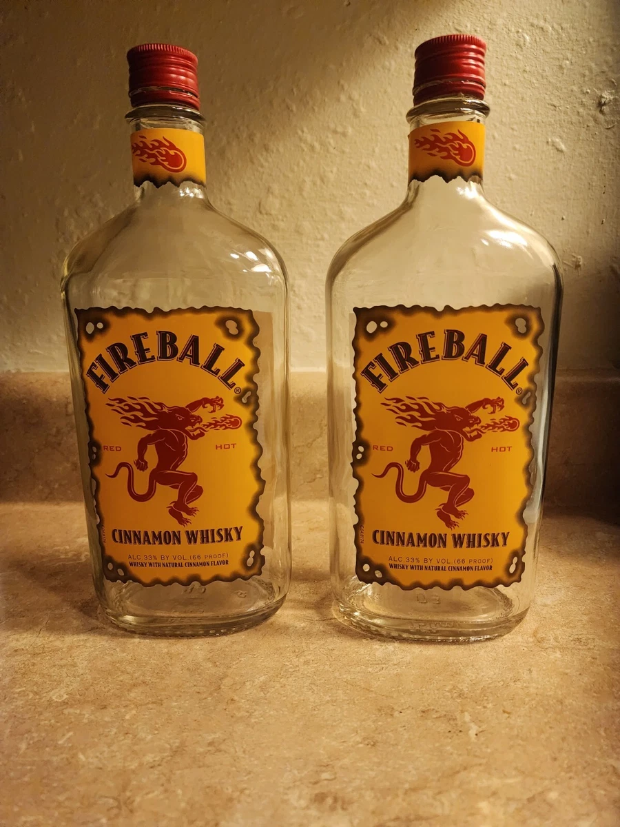 Fireball Whiskey Bottle