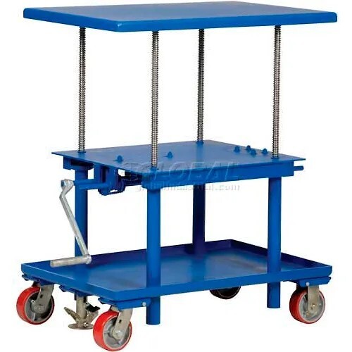 NEW! Hand Crank Operated Mechanical Post Table 24 x 36 Low Profile!! | eBay