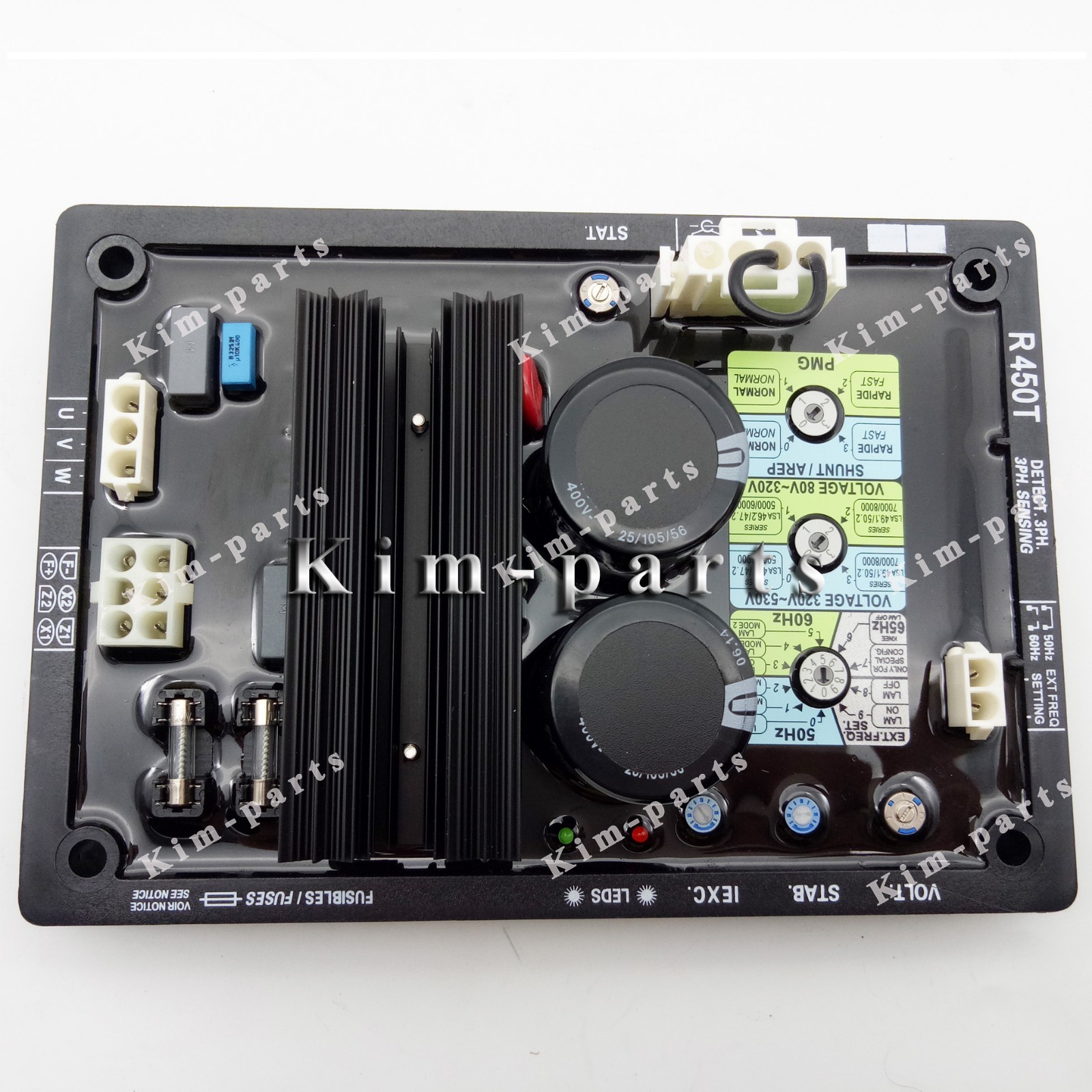 Leroy Somer Brushless Generator 3 Phase AVR R450T Automatic Voltage ...