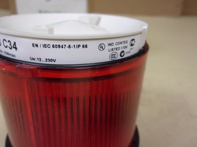 Schneider XVB C34 Red Stack Light XVBC34 for sale online | eBay