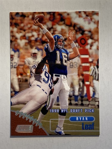 RYAN LEAF chargers 1998 Topps Stadium Club #166 RC (F6) | eBay