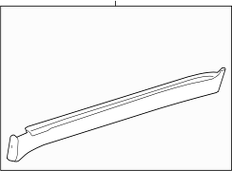 75850-60040-B1 Toyota Moulding assy, body rocker panel, rh 7585060040B1 ...