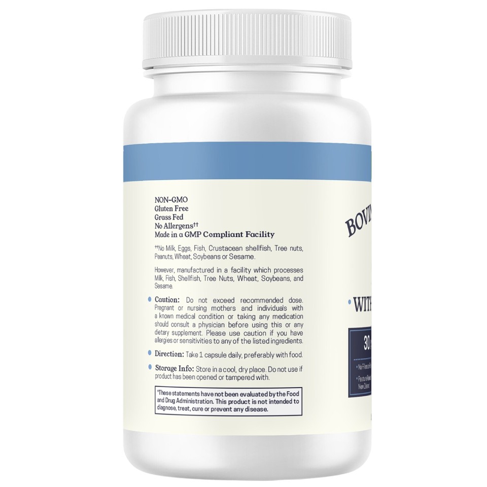Desiccated Thyroid Supplement W/ Beef Liver Beef Thyroid Glandular ...