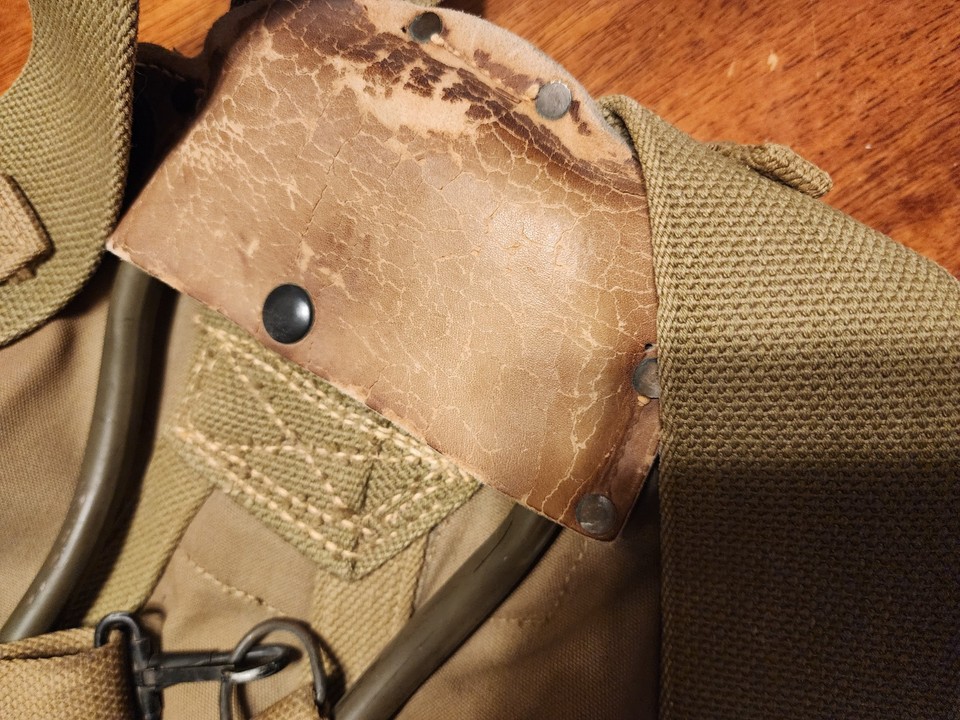 US Army WW2 Mountain Rucksack 1943 Dated Size 18x21x7" With Metal Frame ...