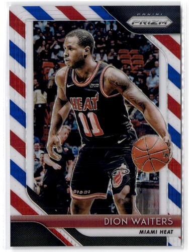 Dion Waters 2018-19 Red White & Blue Prizm #166 | eBay