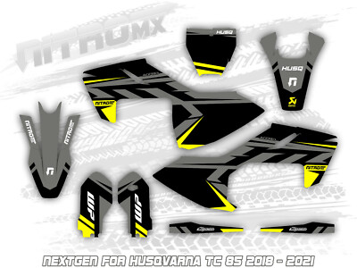 Graphics Kit fits Husqvarna TC 85 TC85 2018 2019 2020 2021 2022 2023 ...