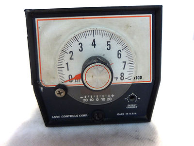LOVE CONTROLS MODEL 249 TEMPERATURE CONTROLLER | eBay