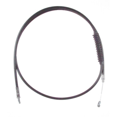 Black Vinyl Coated +6" Clutch Cable 2000-2006 Harley-Davidson Softail ...