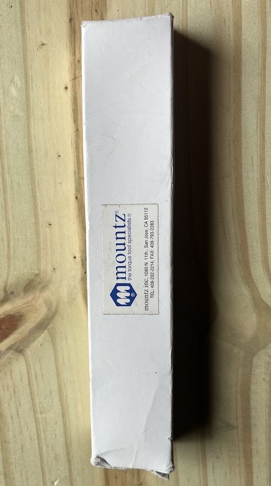 Mountz TB Break-Over Torque Wrench 20 - 50 lbf.in with 1/2" Open 5 N.m ...