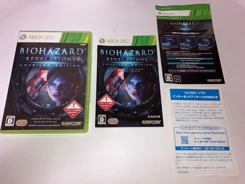 Bio Hazard Revelations Resident Evil Microsoft XBOX 360 CAPCOM Japan ...
