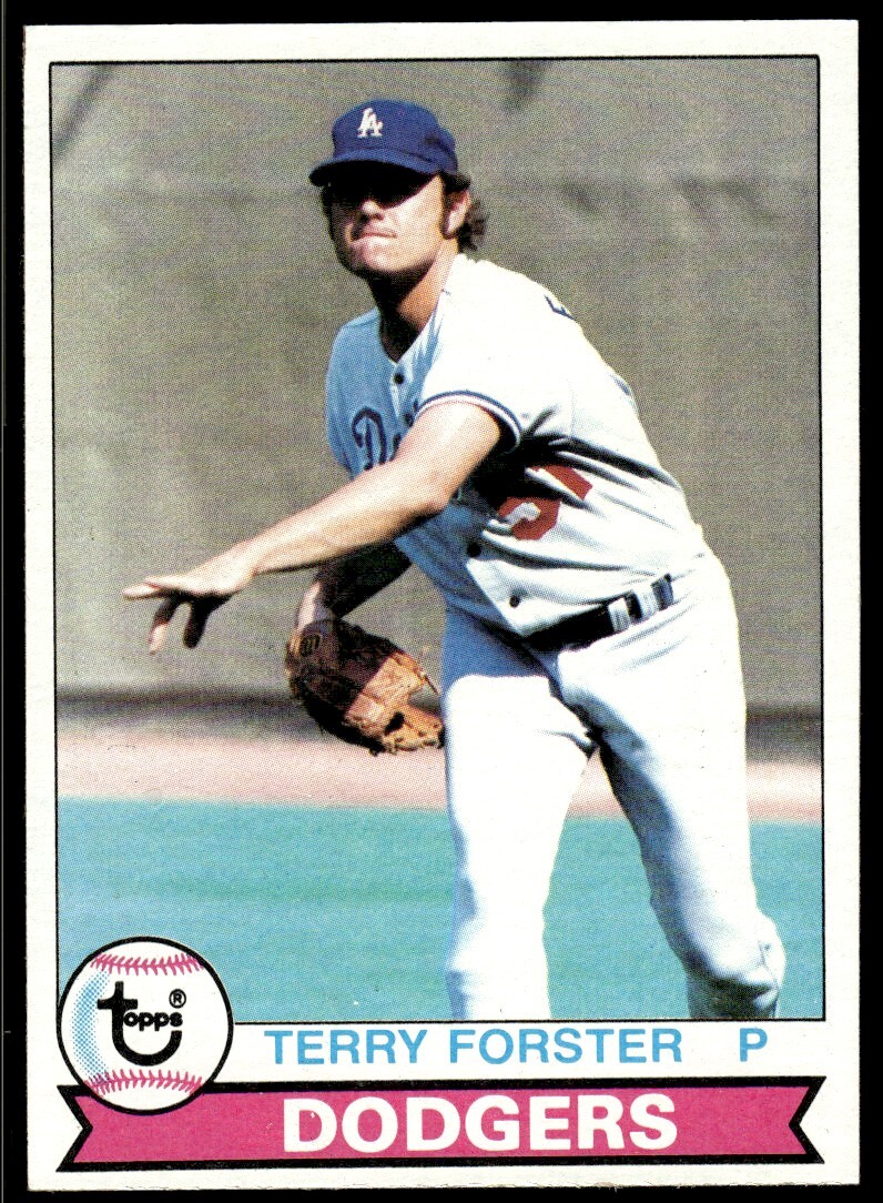 1979 Topps Terry Forster Los Angeles Dodgers #7 | eBay