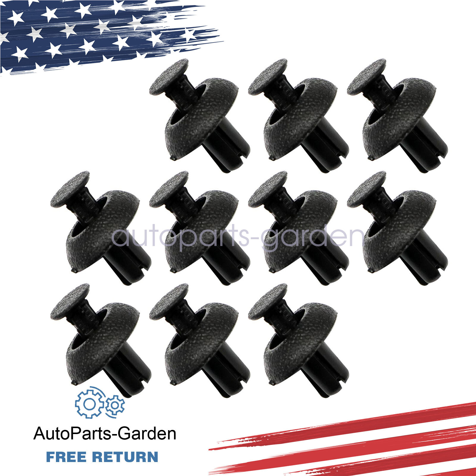 FOR LEXUS ENGINE COVER CLIPS (BAG OF 10) RADIATOR SUPPORT CLIP | eBay