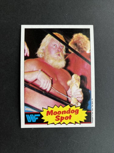 1985 Topps Wrestling Moondog Spot Card # 19 | eBay
