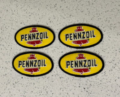 Lot Of 4 Vintage Racing Patches Penzoil New 3.5” Rare | eBay