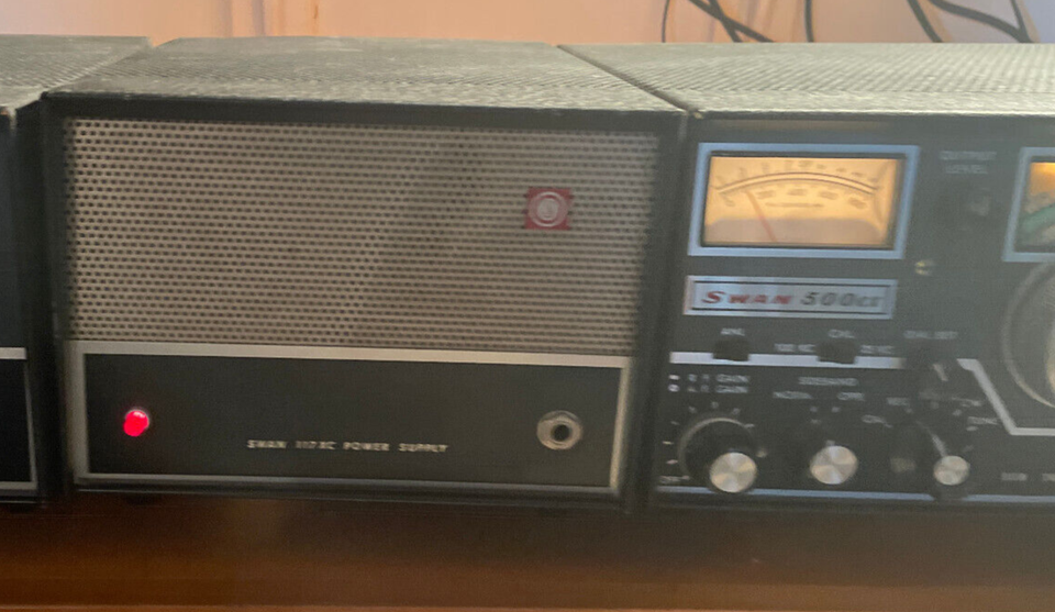 Swan 500CX HF Ham Transceiver w/PS, MARS Box, & Hand Mic | eBay