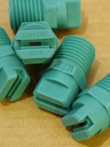 LURMARK V-JET SPRAY NOZZLE #15E80 1/4" PVDF NEW! | eBay