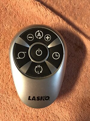 Lasko Oscillating Tower Fan Replacement 5-Button Remote Control Silver ...