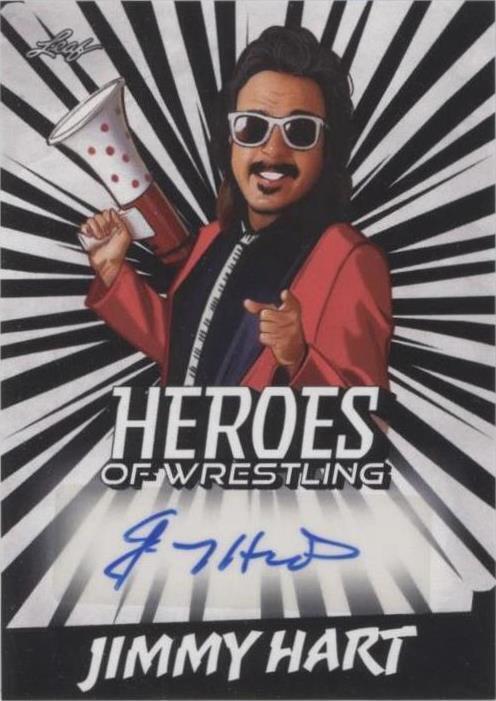 2023 Leaf Heroes of Wrestling - Autographs Jimmy Hart #BA-JH1 (AU) for ...
