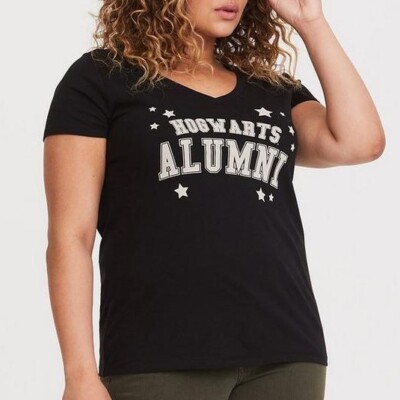 Torrid Harry Potter Movie Hogwarts Alumni Plus Size Tee Shirt New | eBay