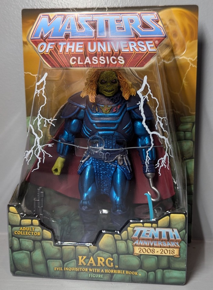 Karg figure 2018 Mattel Super 7 MOTU MOTUC Masters of the Universe ...