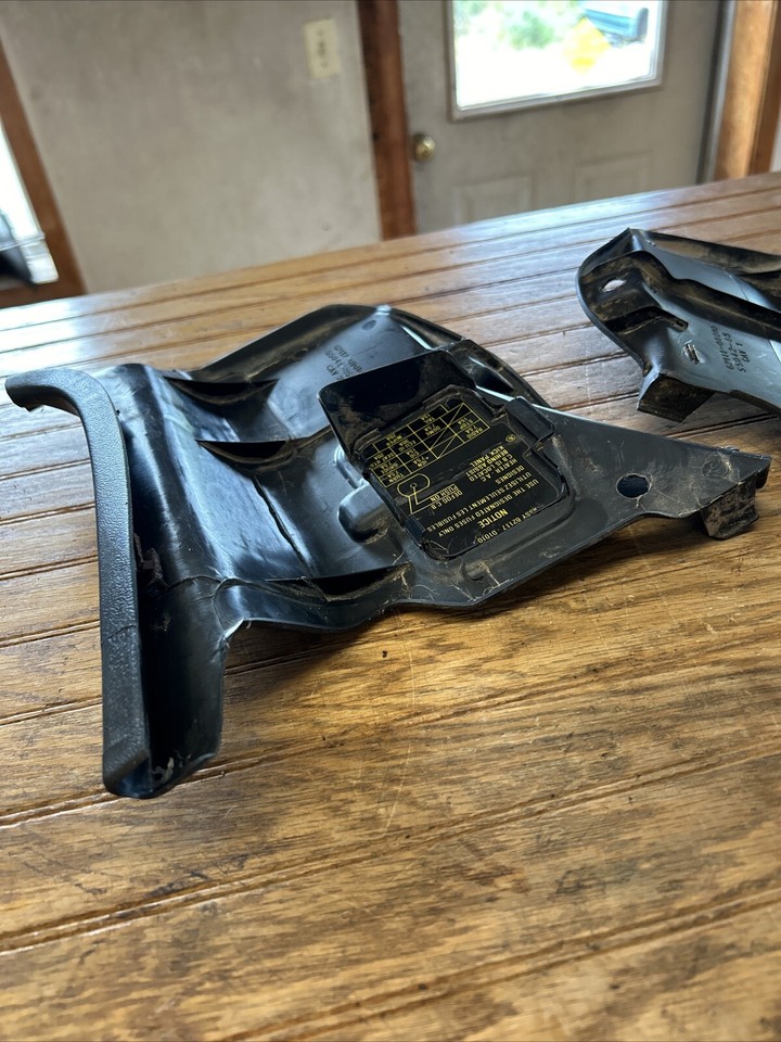 87 88 Toyota FX Corolla Interior Kick Panels Black LH / RH 2-Door Hatch ...
