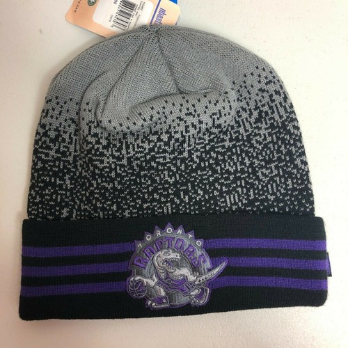 Vintage Toronto Raptors Adidas Embroidered Beanie Knit Hat NBA ...
