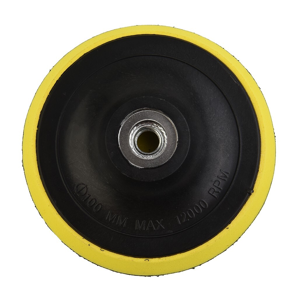 Effective 100mm Backing Pad with M10 Drill Adapter Optimal Performance ...