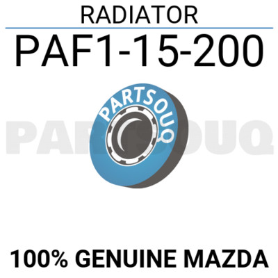 PAF115200 Genuine Mazda RADIATOR PAF1-15-200 | eBay