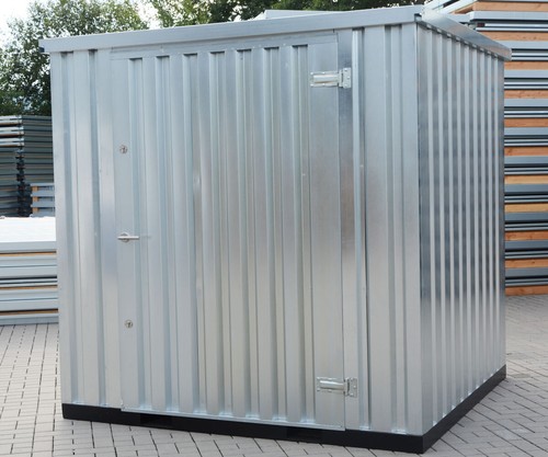 Werkzeugcontainer Gartencontainer Lagerschuppen Baucontainer Lager 2m ...