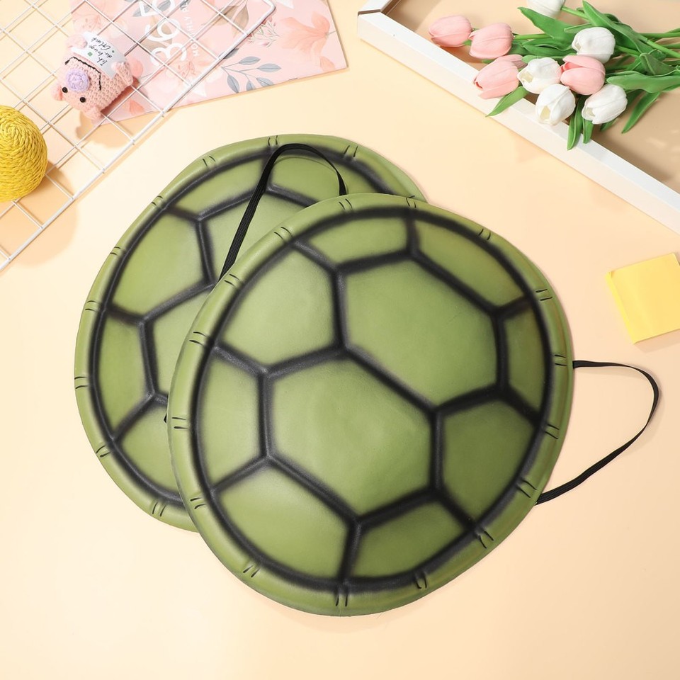 6PCS Turtle Shell Halloween Cosplay Costume Turtle Shell Prop Halloween ...