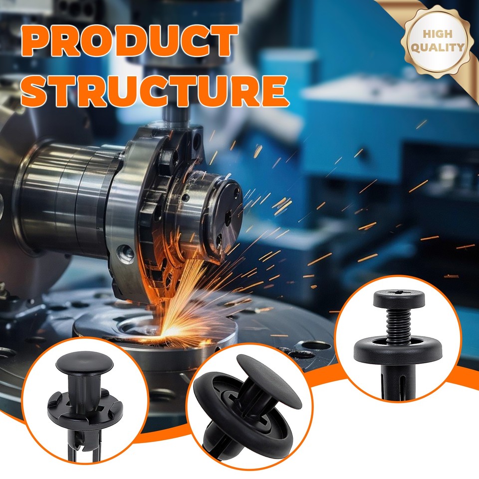 For Toyota 4Runner Fender Door Hood Bumper Car Trim Clips Body Retainer ...