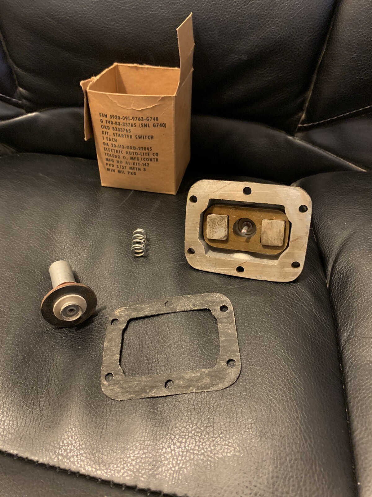 NOS M38 STARTER SWITCH KIT G-740 8333765 | eBay