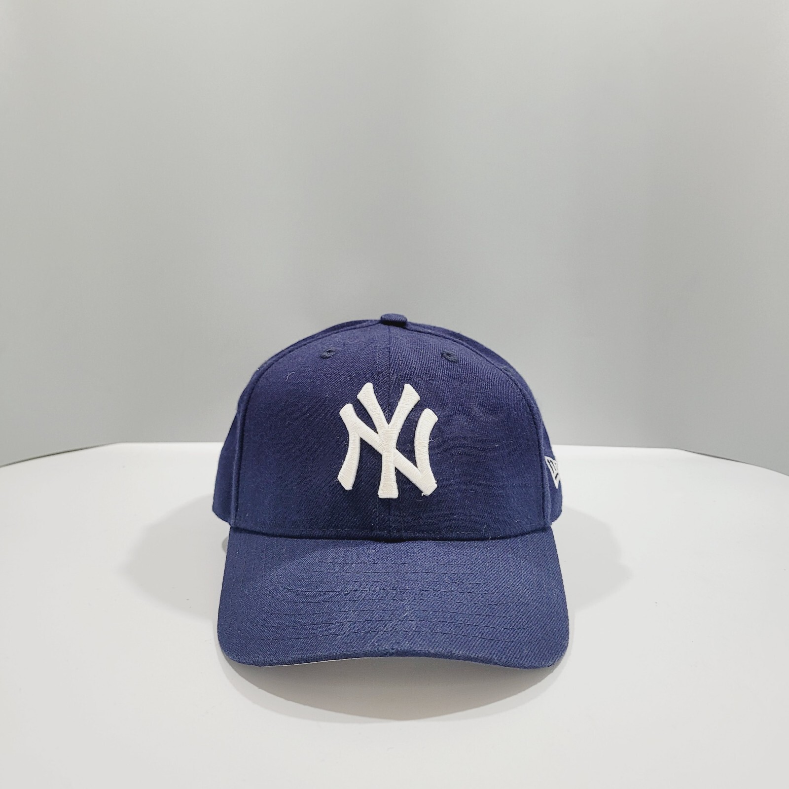 New York Yankees Hat Strapback Mens Blue Plain Logo MLB Baseball ...