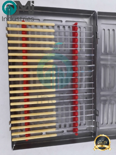 Rhoton Micro Dissector Set 20 Pieces with Gold Neurosurgery Surgical ...