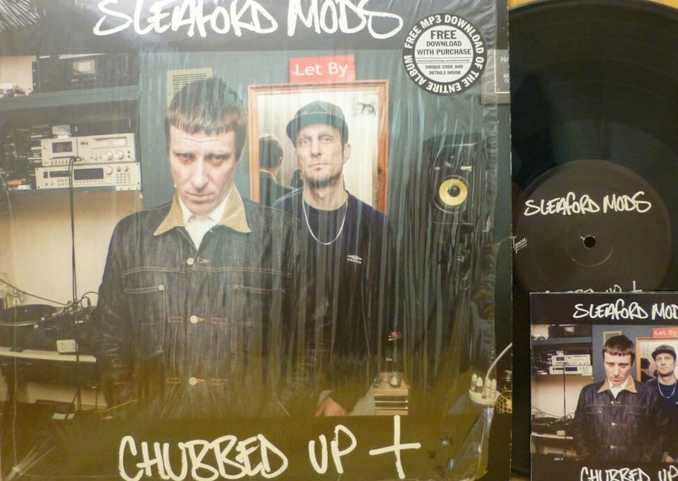 Sleaford Mods Chubbed Up + LP w CD insert US 2014 Ipecac Recordings NM ...
