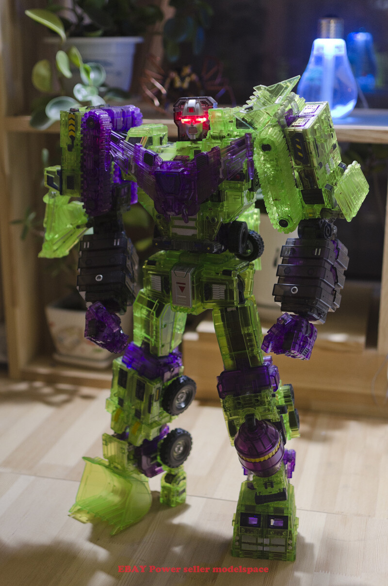 ToyWorld TW-C07C Transformation Toy Devastator Transparent Ver Action ...