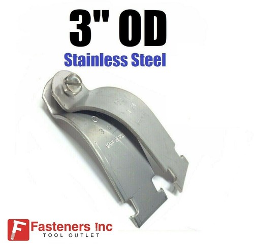 3" OD Stainless Steel Pipe Clamp for Unistrut Channel (4362S1) P2046 | eBay