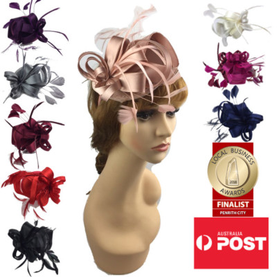 Women's Fashion Fascinators Spring Races Melbourne Cup Wedding Hat ...